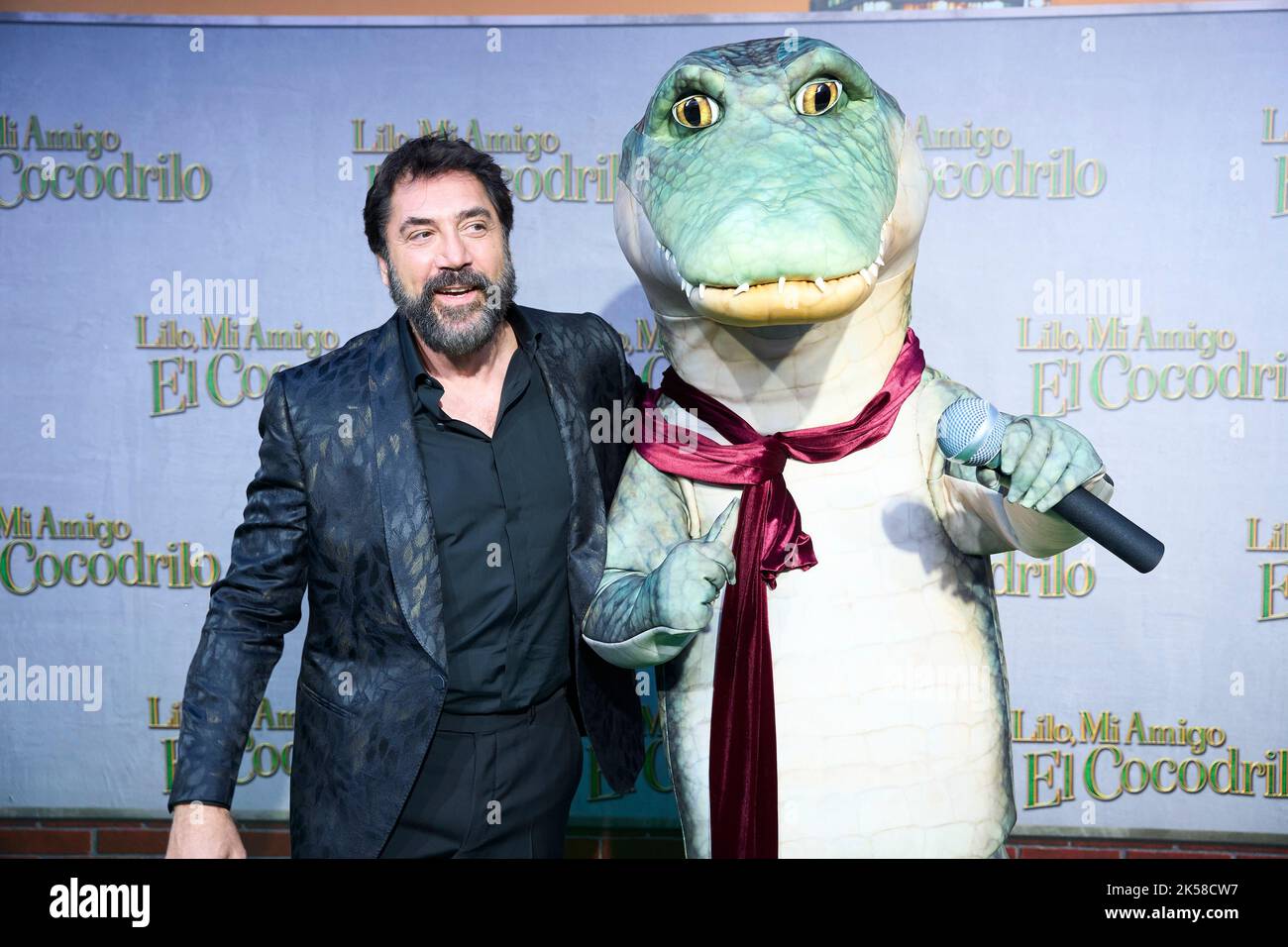 October 6, 2022, Madrid, Madrid, Spain: Javier Bardem attends 'Lyle ...