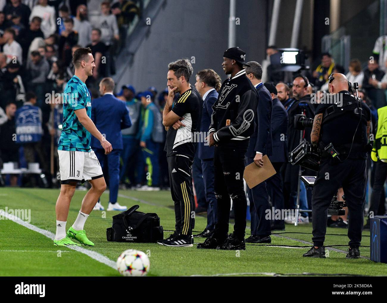 Paul Pogba of Juventus FC during the UEFA Champions League 2022/23 ...