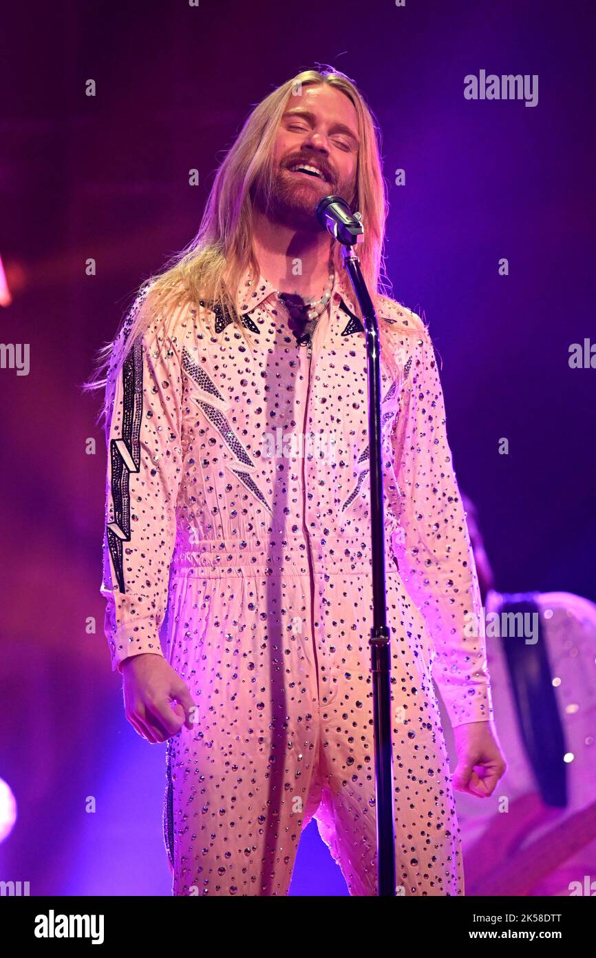 EDITORIAL USE ONLY Sam Ryder during filming for the Graham Norton Show ...
