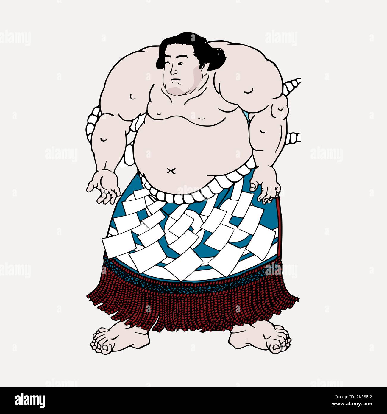 Sumo guy clipart hi-res stock photography and images - Alamy