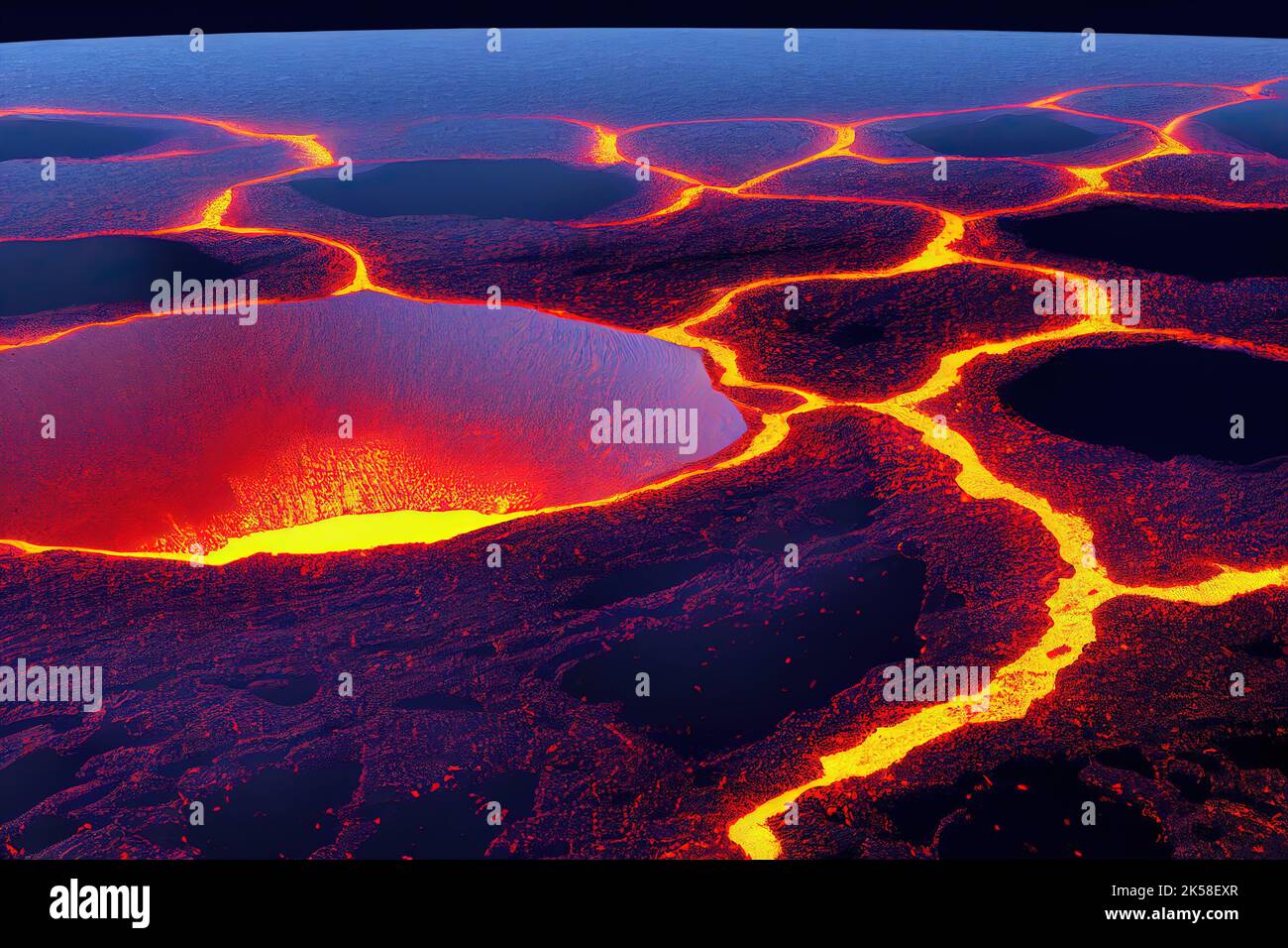 Nyiragongo volcano eruption hi-res stock photography and images - Alamy