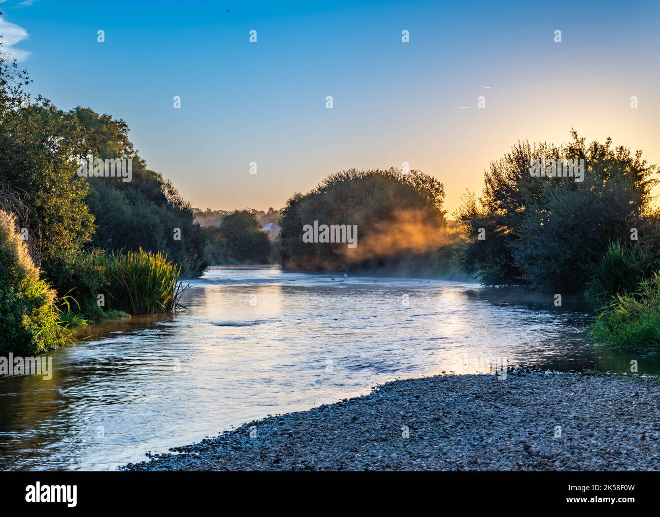 Eye Bridge Wimborne Stock Photo - Alamy