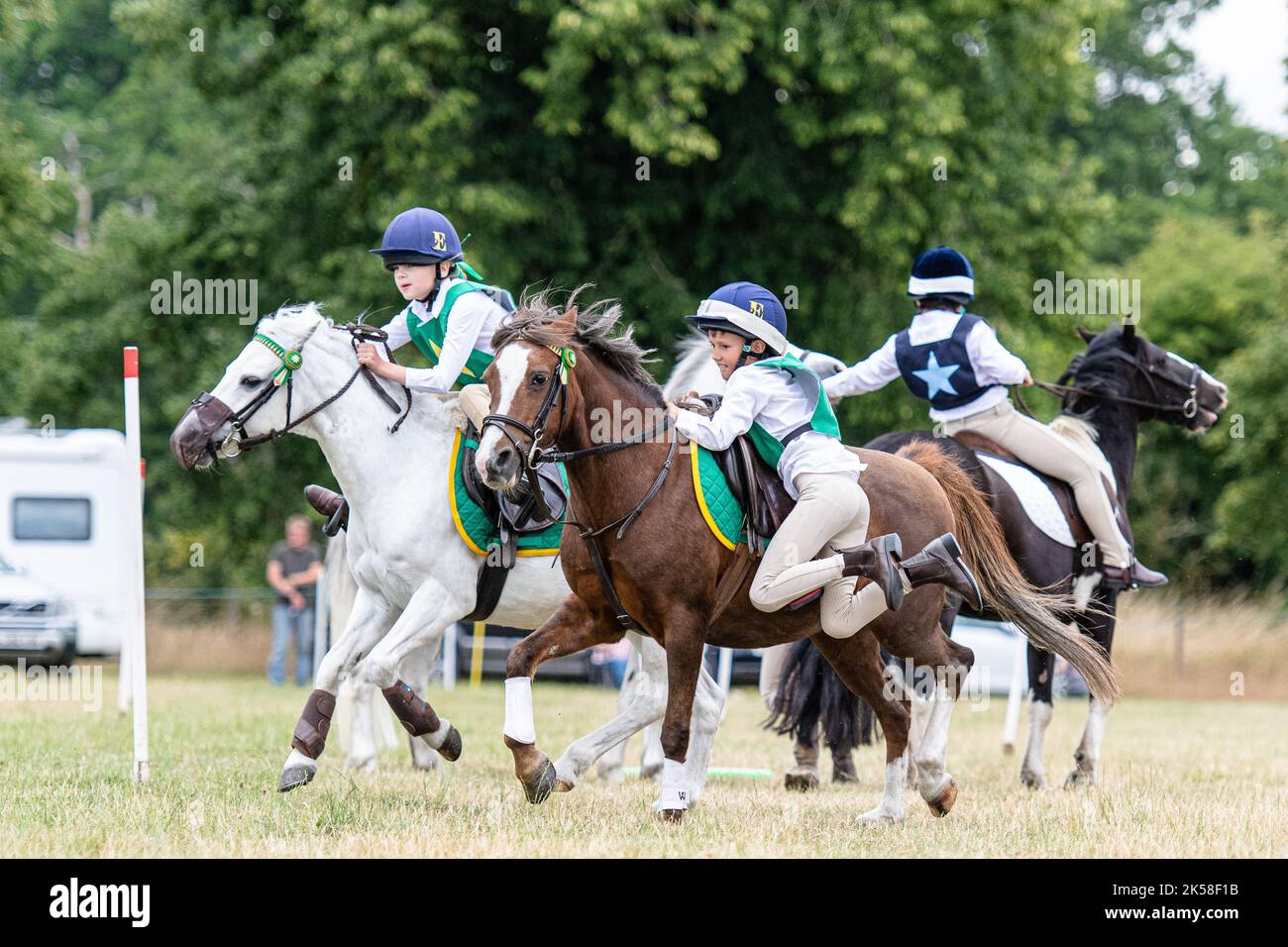 pony club mounted games Stock Photo - Alamy