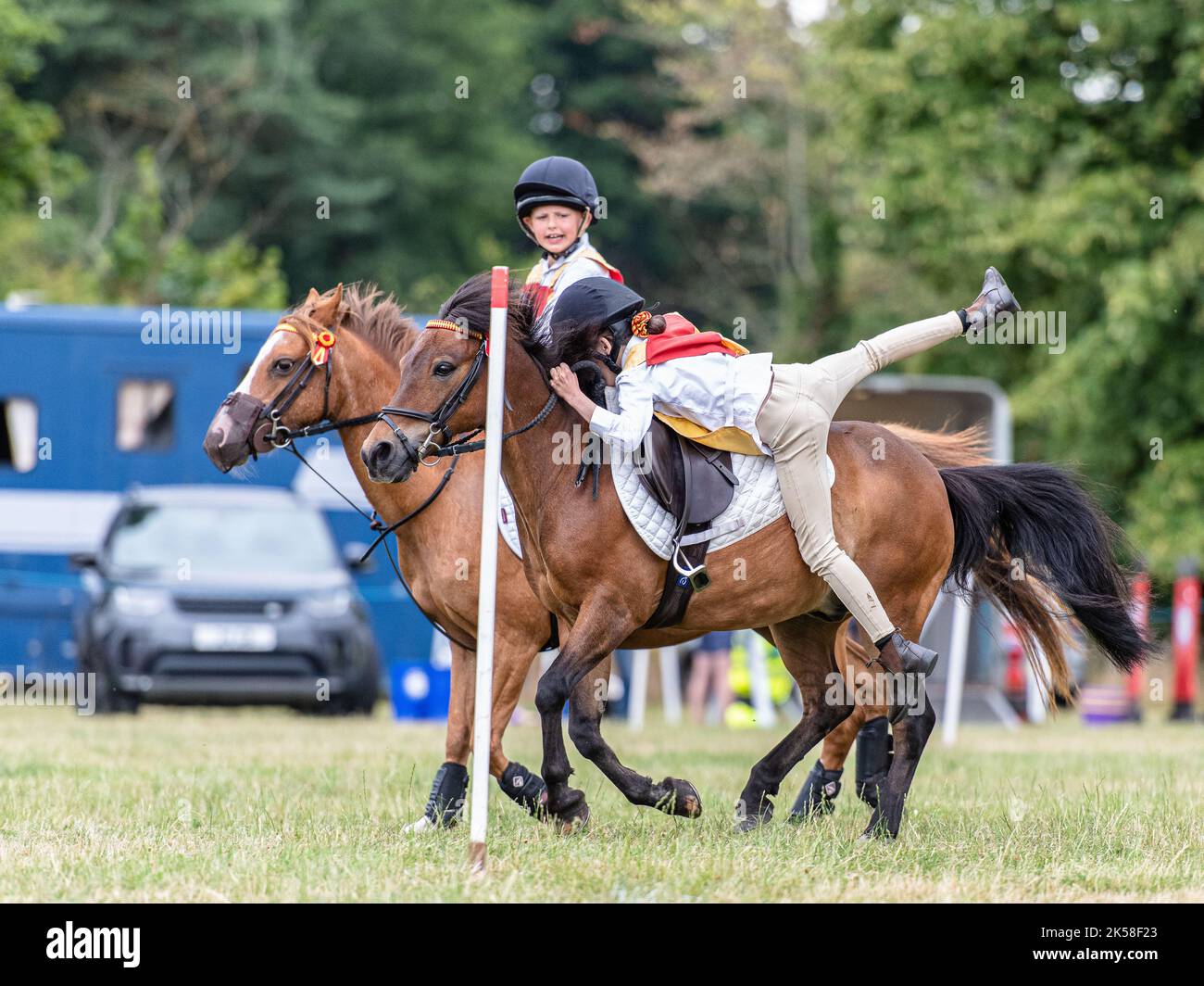 pony club mounted games Stock Photo - Alamy