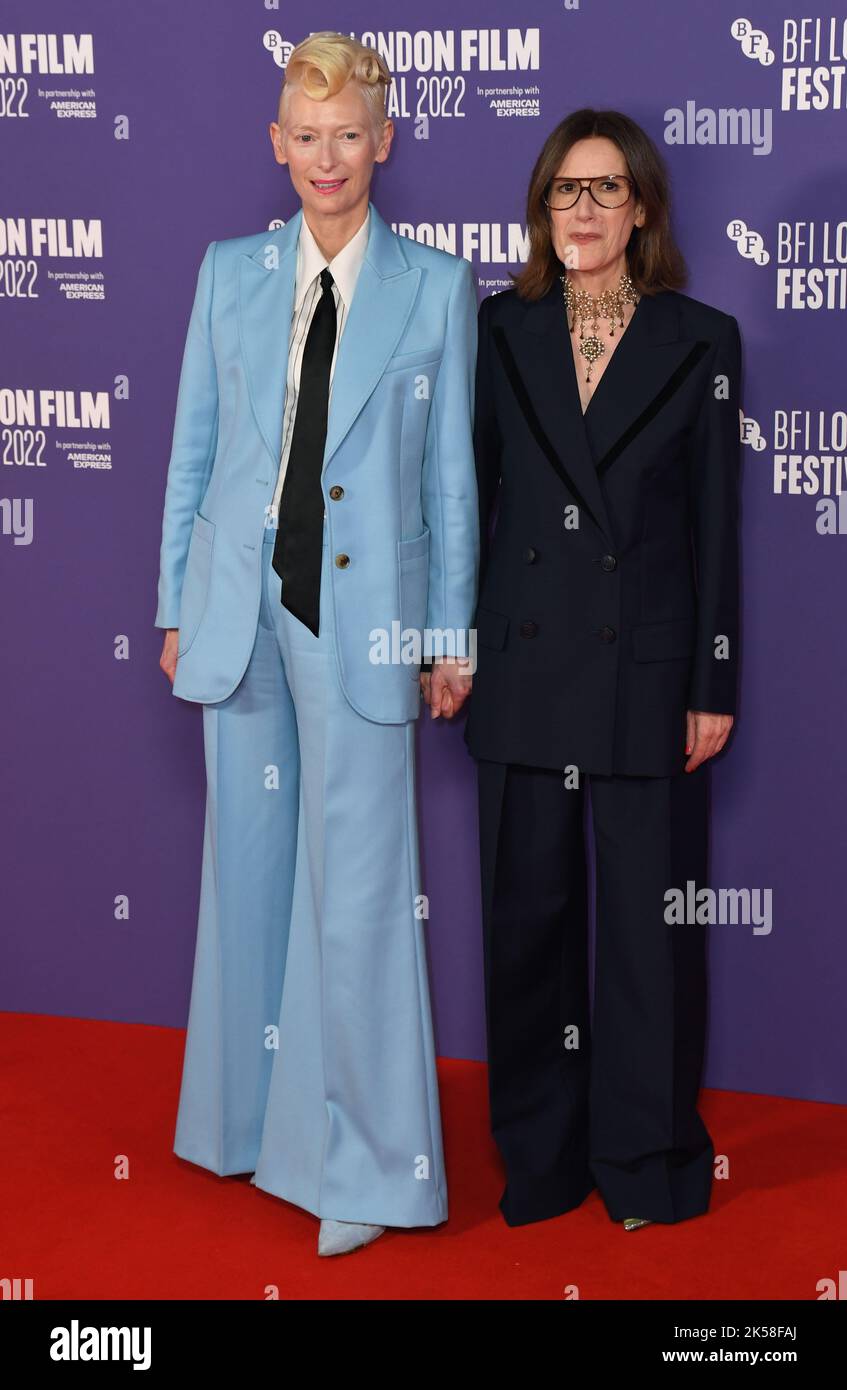 October 6th, 2022. London, UK. Joanna Hogg arriving at the BFI London ...