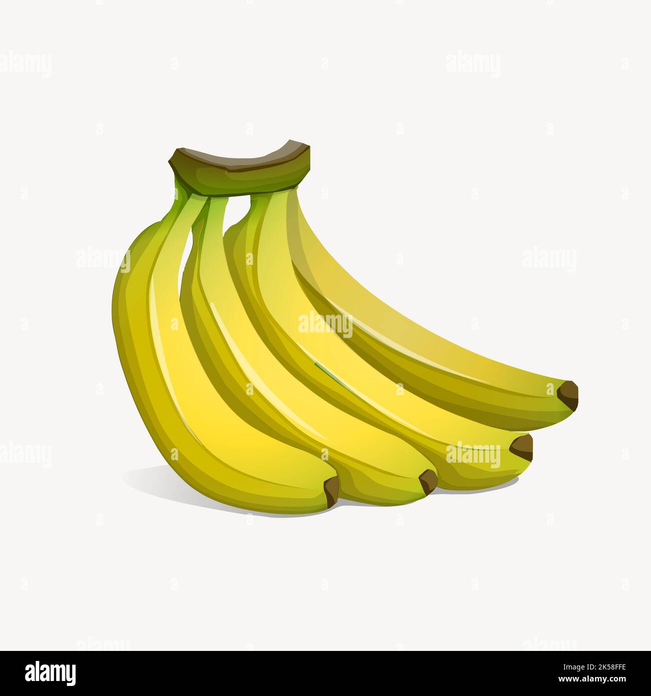 Banana clipart, fruit illustration vector Stock Vector Image & Art - Alamy
