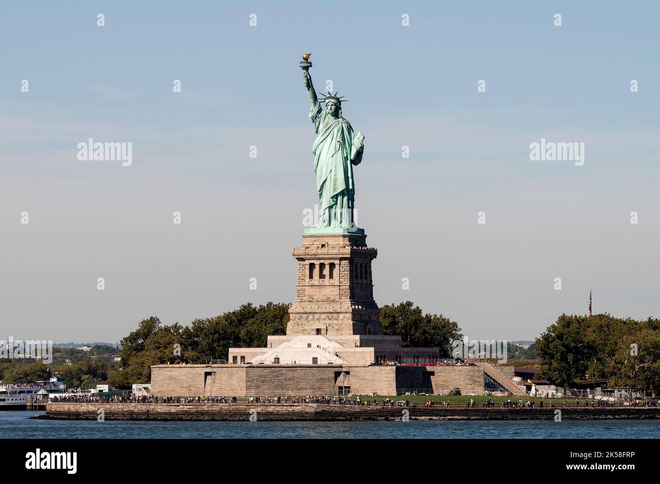 October 6, 2022, New York City, New York, United States: The Statute of ...
