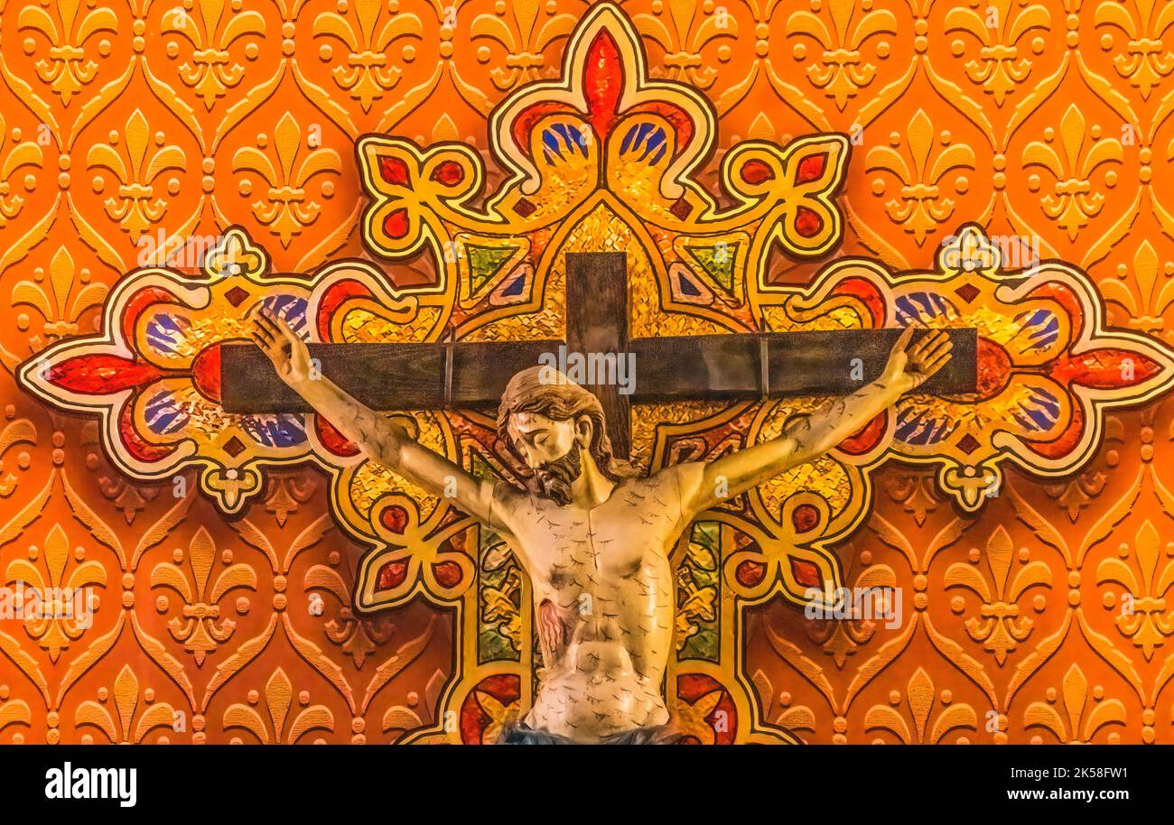 Pamplona Crucifix St Augustine Cathedral Catholic Church Basilica ...