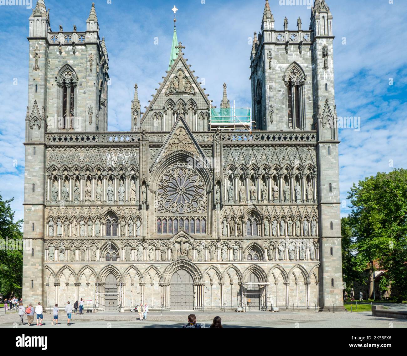 Nidaros cathedral norway hi-res stock photography and images - Alamy