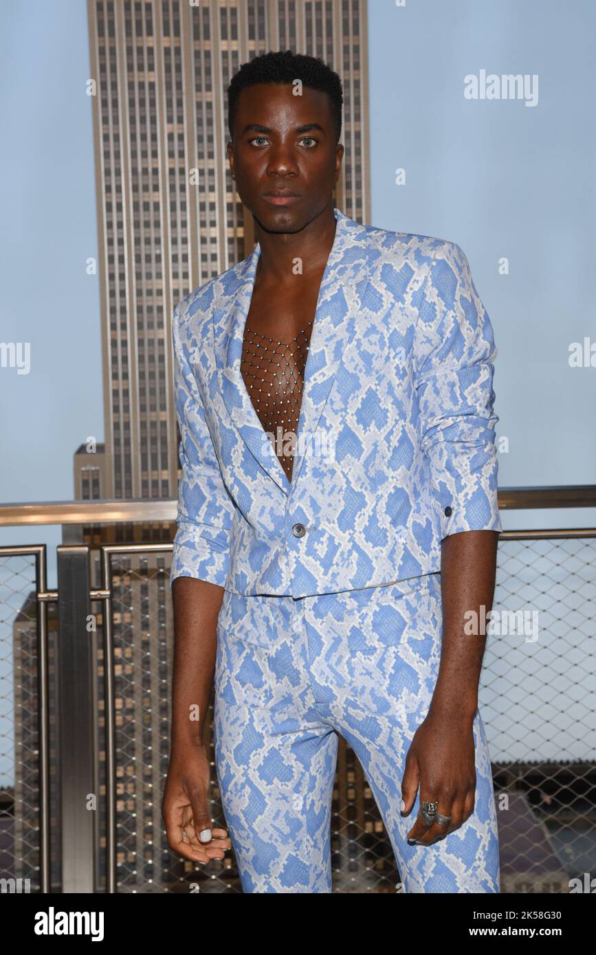 New York, United States. 06th Oct, 2022. Karim Diane visits the Empire ...