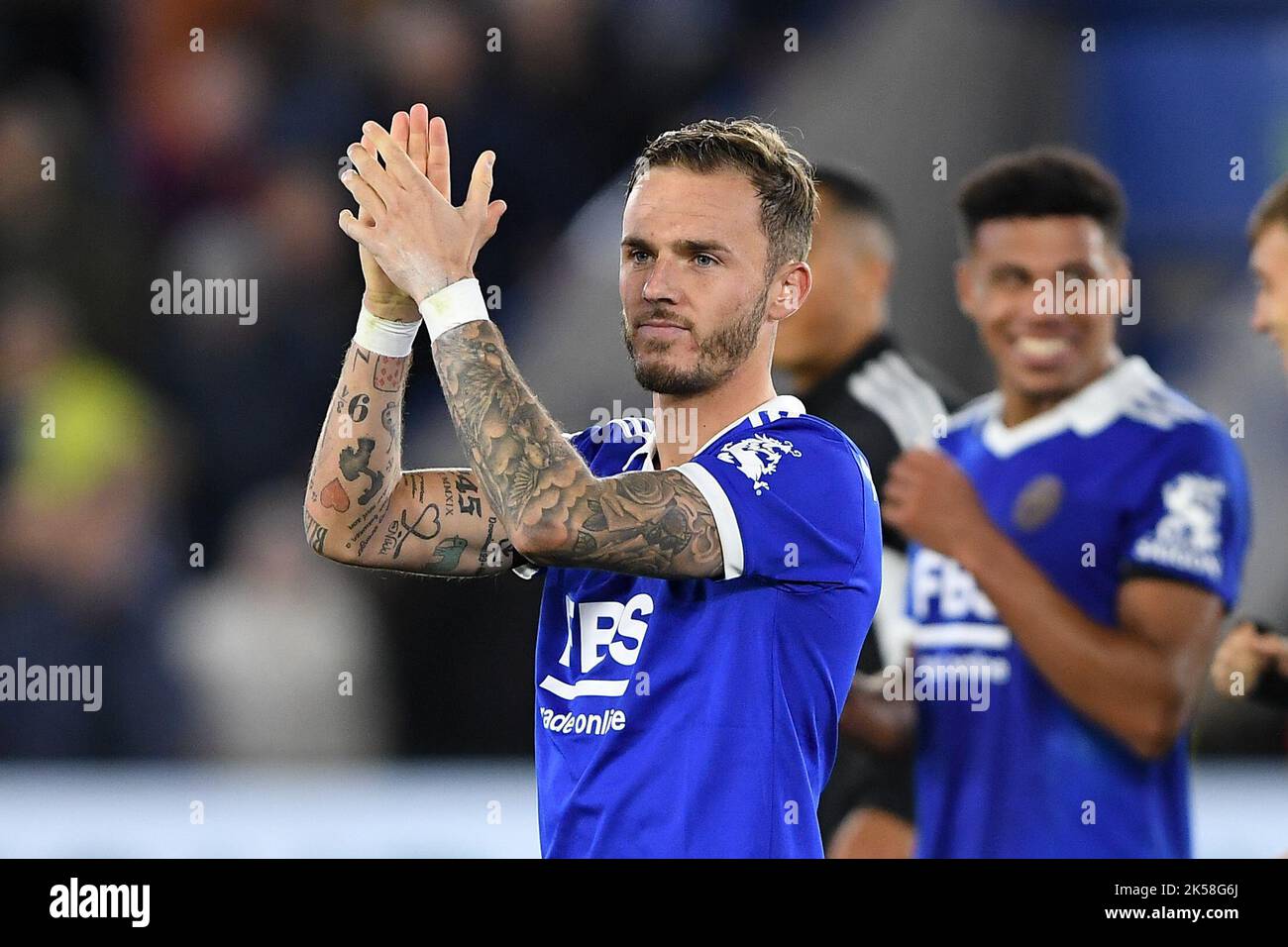 James maddison leicester 2022 hi-res stock photography and images - Alamy