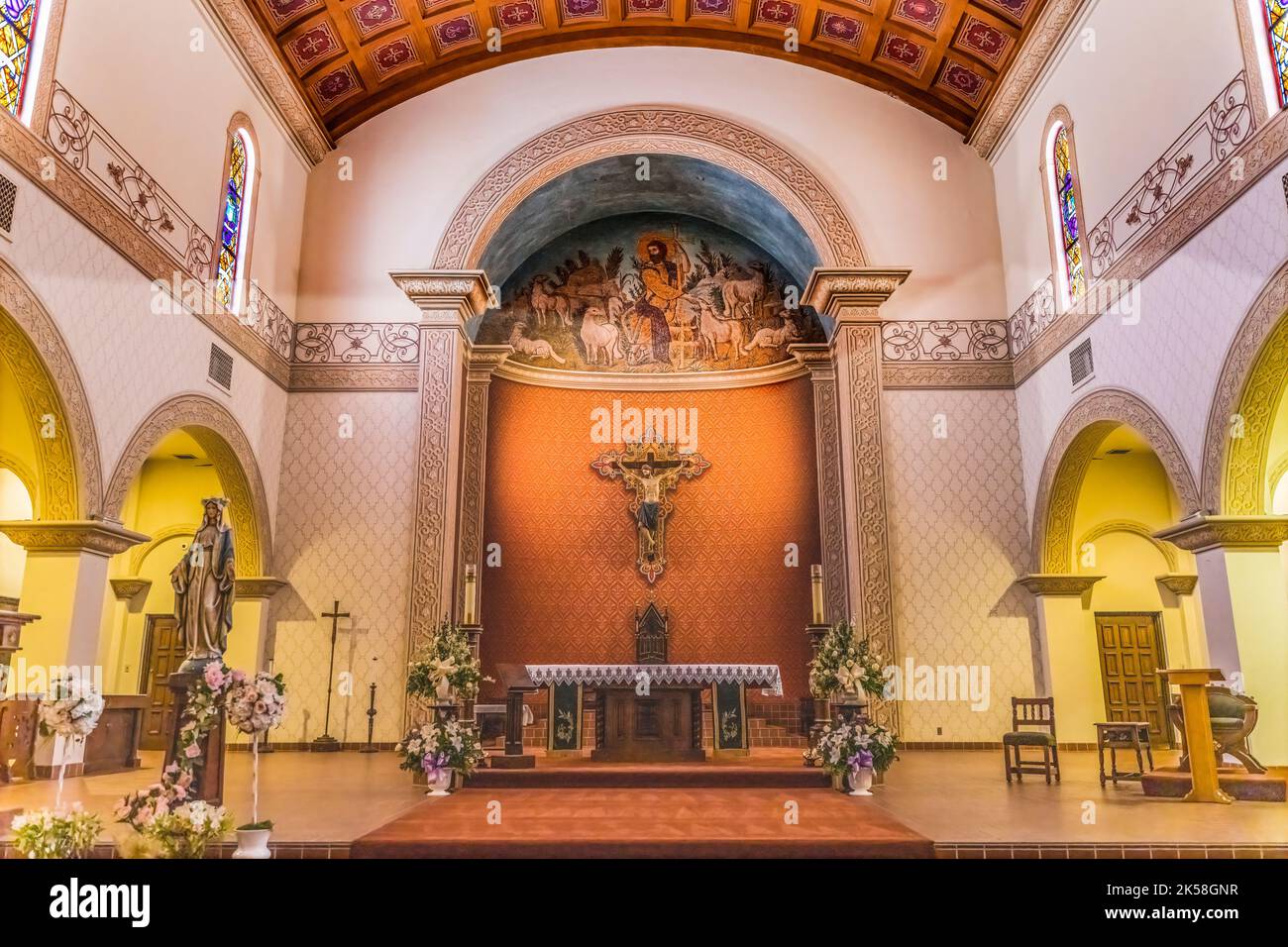 St Augustine Cathedral Catholic Church Basilica Tucson Arizona Founded ...