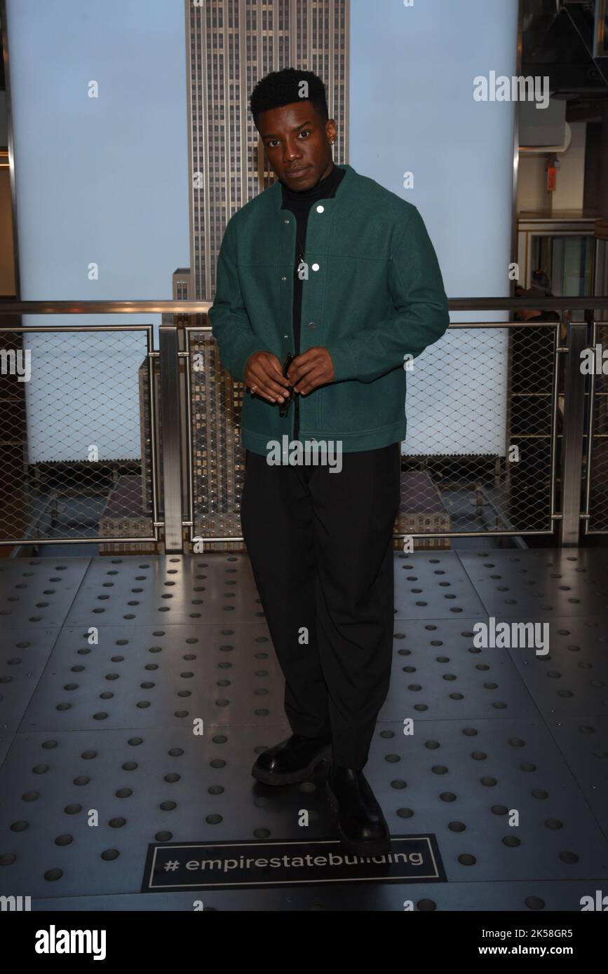 New York, US - 06 Oct 2022, Chibuikem Uche visits the Empire State ...