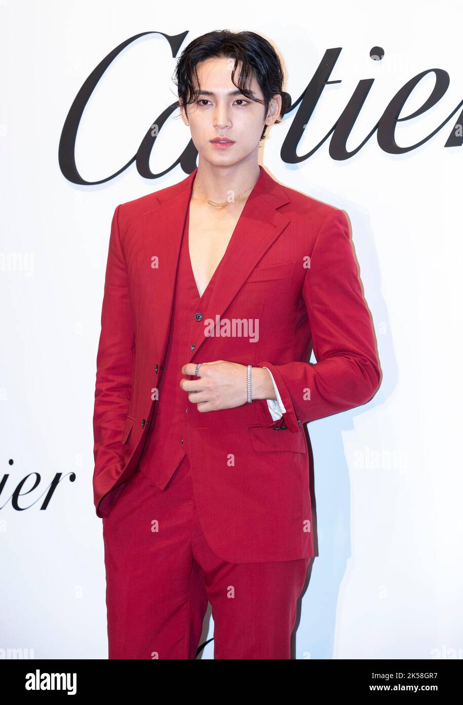 Seoul, South Korea. 6th Oct, 2022. South Korean singer Mingyu, member of K-Pop boys band ...