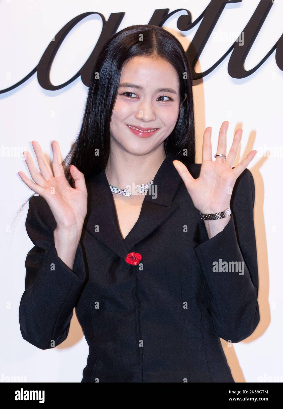 Seoul, South Korea. 6th Oct, 2022. South Korean vocal Jisoo, member of ...