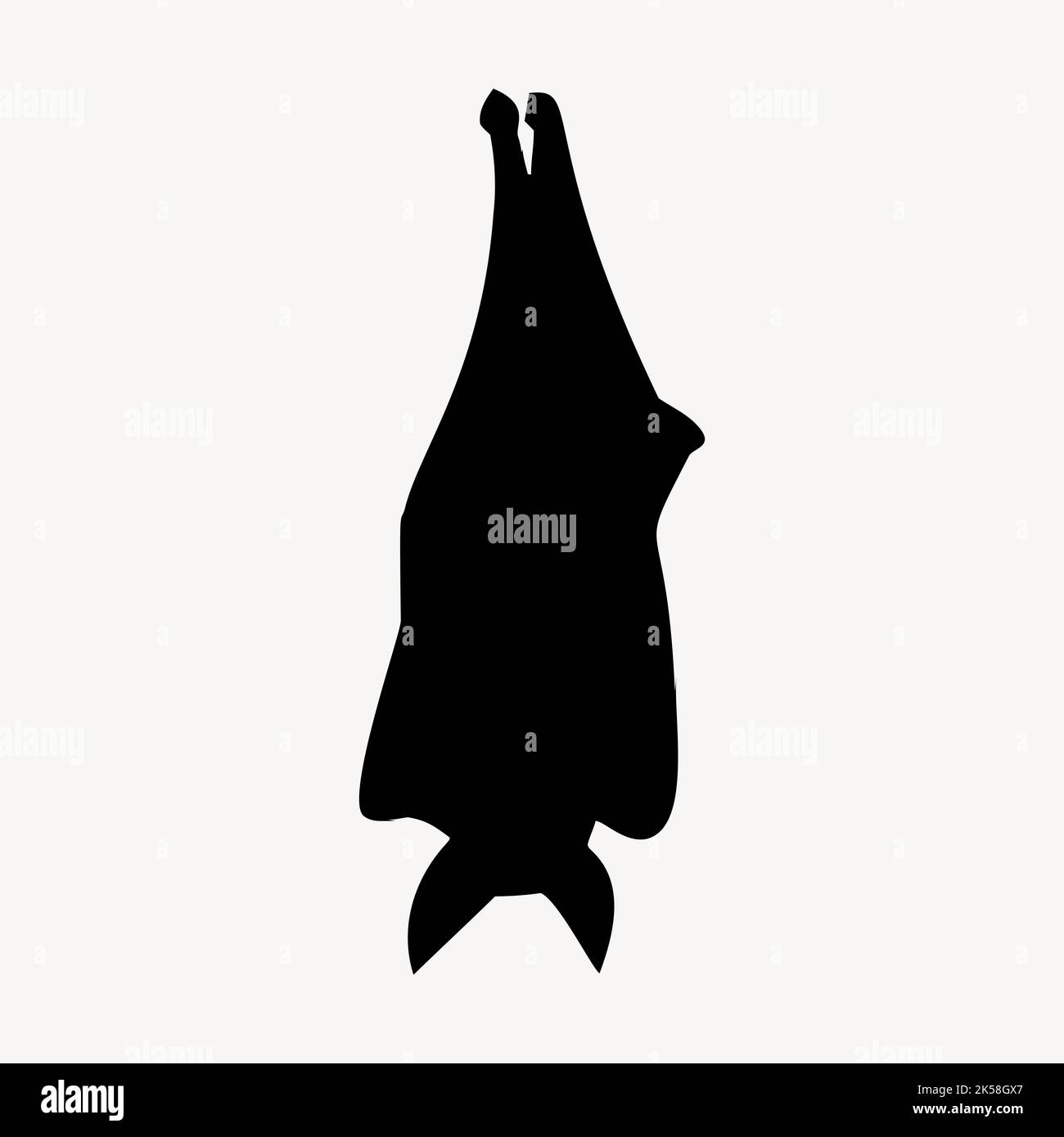 Silhouette sleeping bat clipart hi-res stock photography and images - Alamy