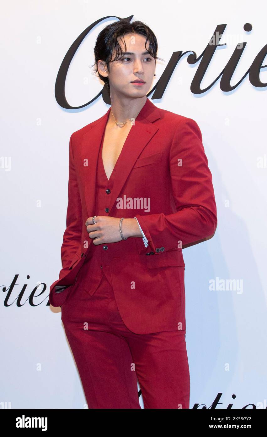 Seoul, South Korea. 6th Oct, 2022. South Korean singer Mingyu, member of K-Pop boys band ...