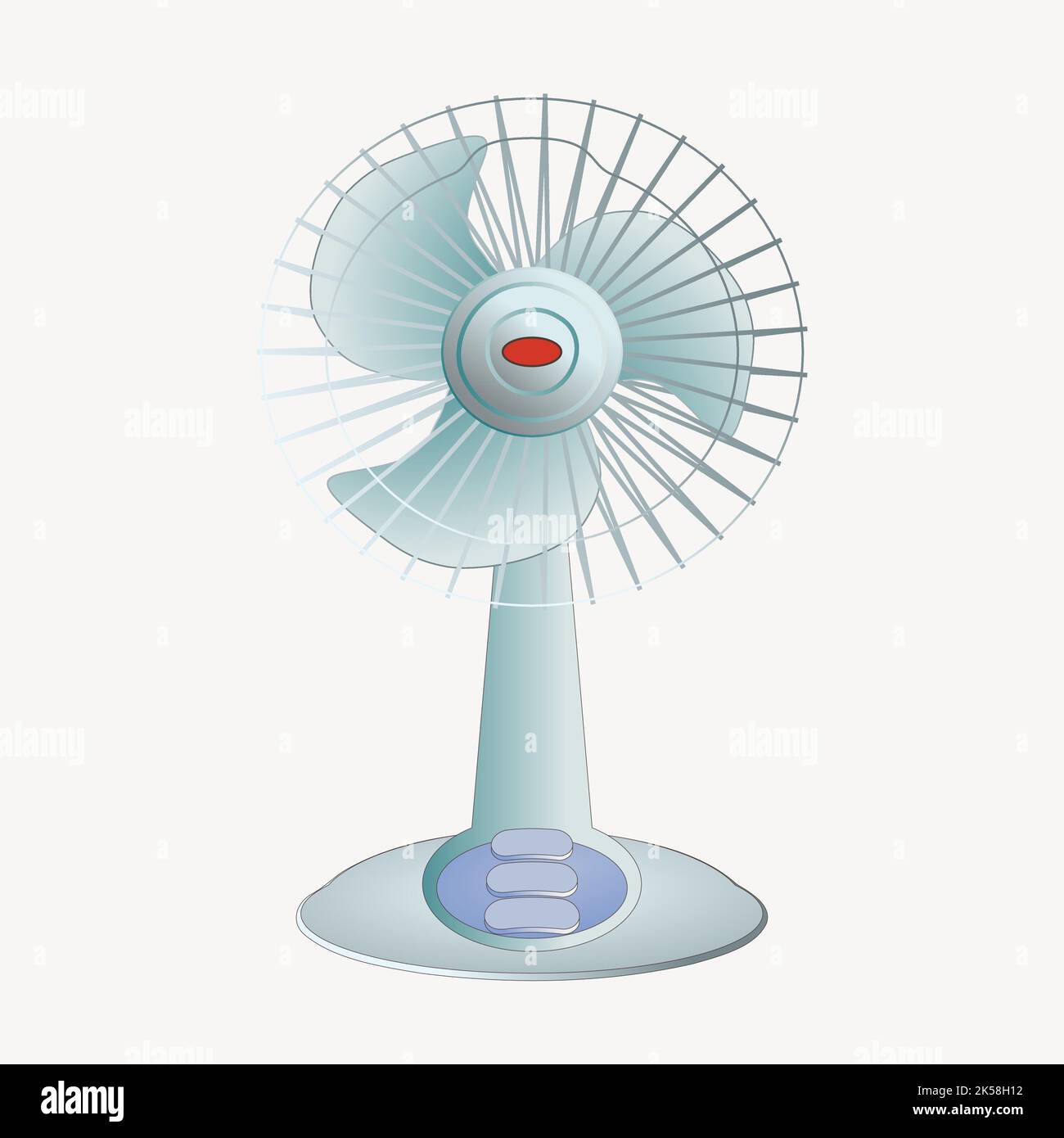 Electric fan clipart, illustration vector Stock Vector Image & Art - Alamy