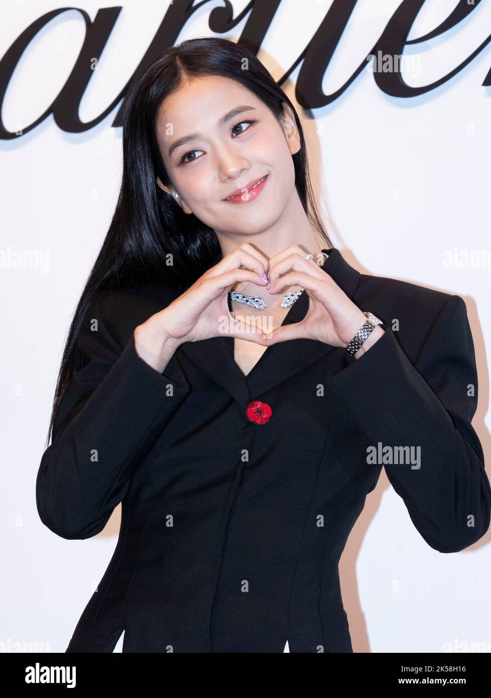 Seoul, South Korea. 6th Oct, 2022. South Korean vocal Jisoo, member of ...