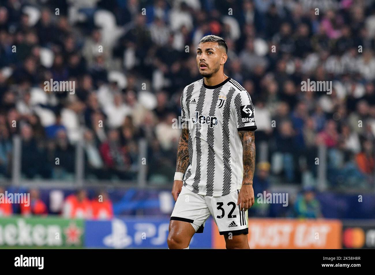 Leandro Paredes of Juventus FC in action during the UEFA Champions ...