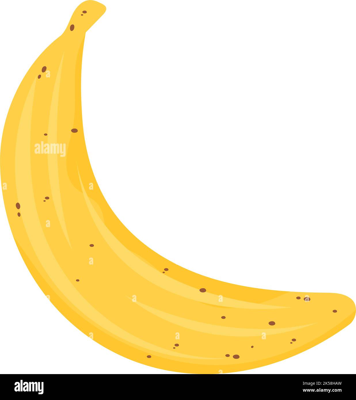 fresh banana fruit healthy icon Stock Vector Image & Art - Alamy