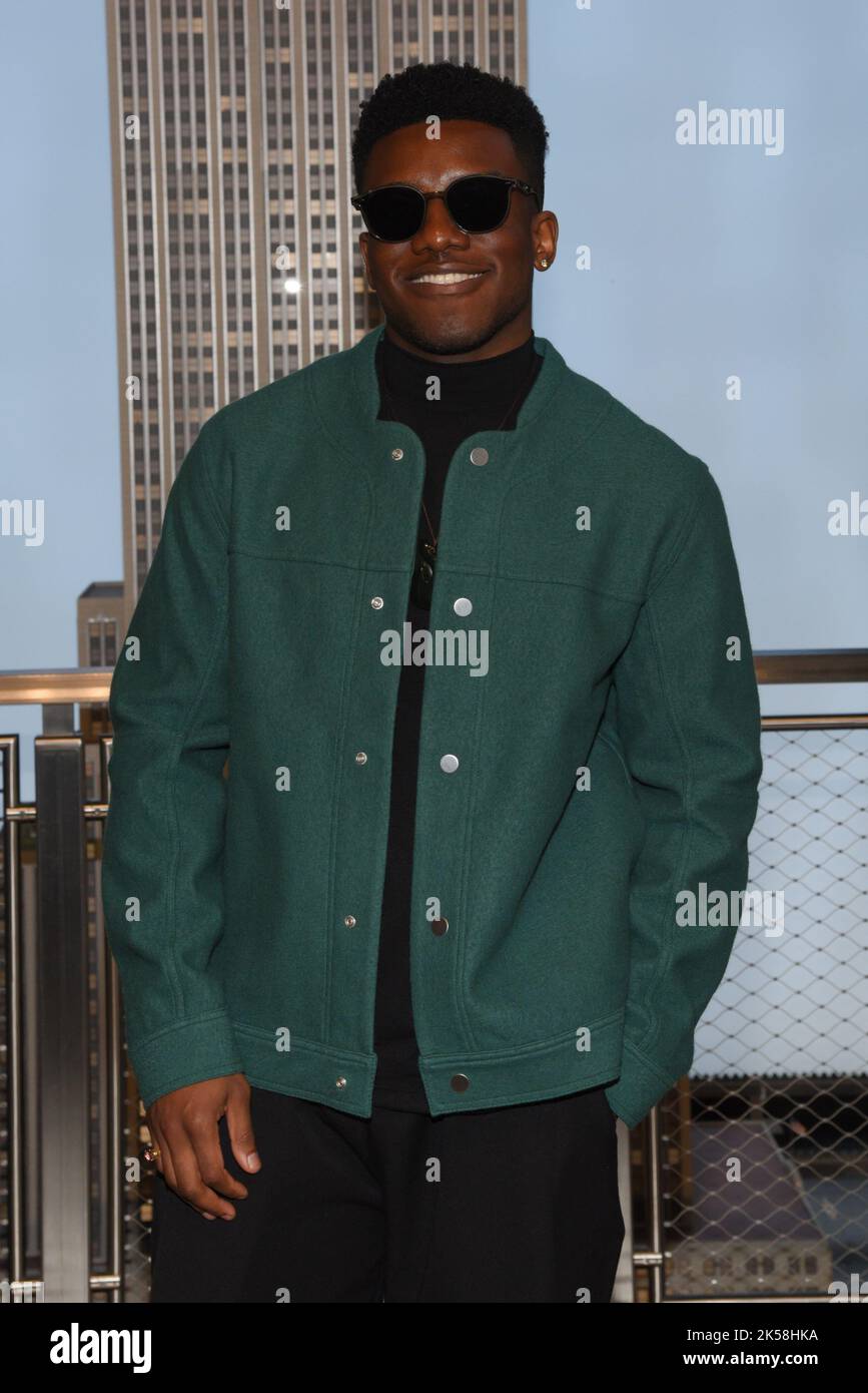 New York, US - 06 Oct 2022, Chibuikem Uche visits the Empire State ...