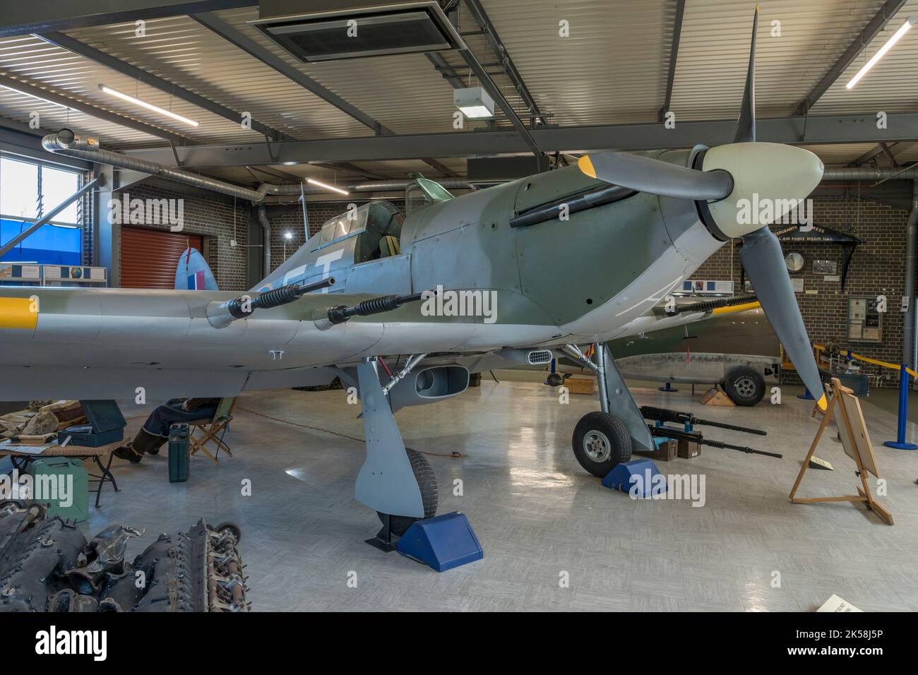 A 1944 Hawker Hurricane Mk. IIC LF751 (displayed as BN230) in the ...