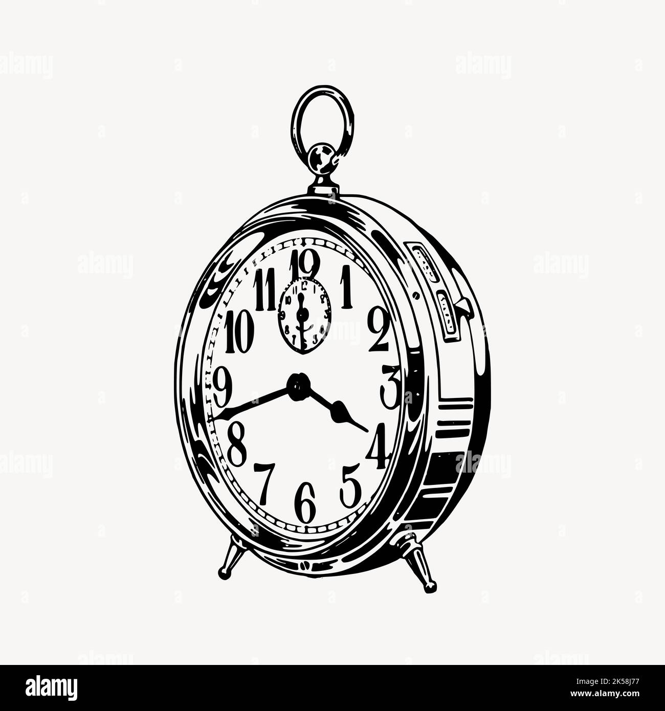 Old Alarm Clock Clip Art