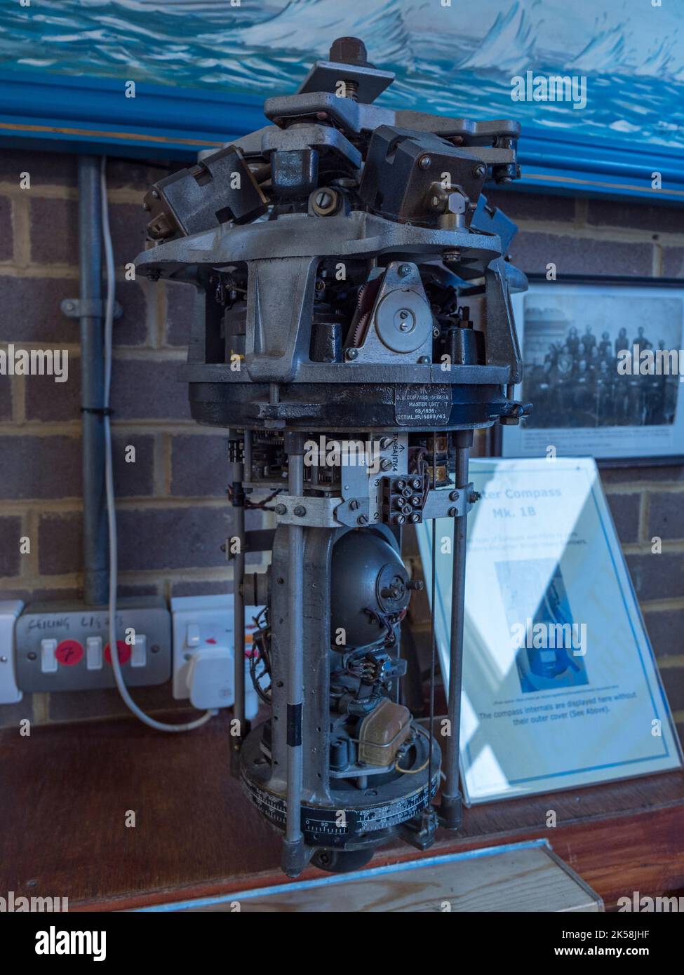 A Mk 1B Distance Reading compass in the Spitfire and Hurricane Memorial ...