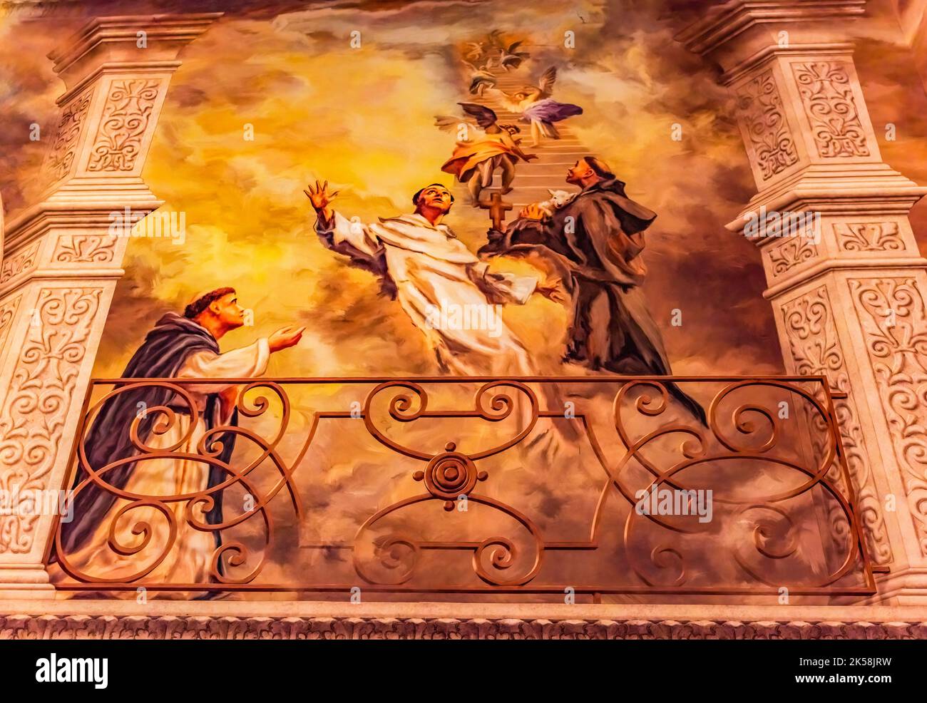 St Augustine Heaven Painting St Augustine Cathedral Catholic Church ...