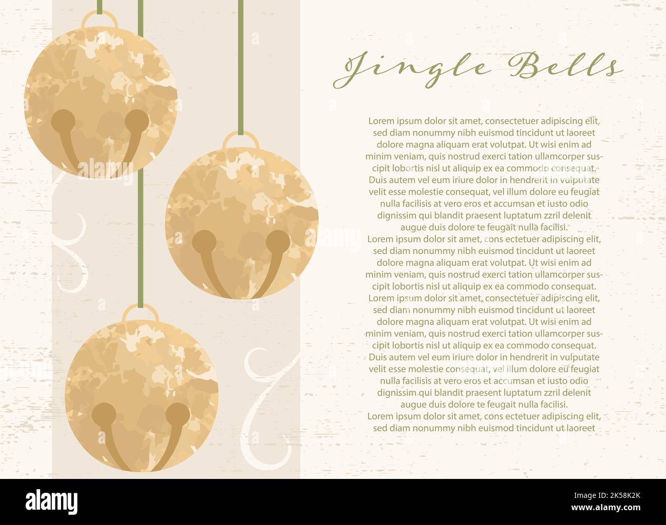 Christmas bells cut out hi-res stock photography and images - Alamy