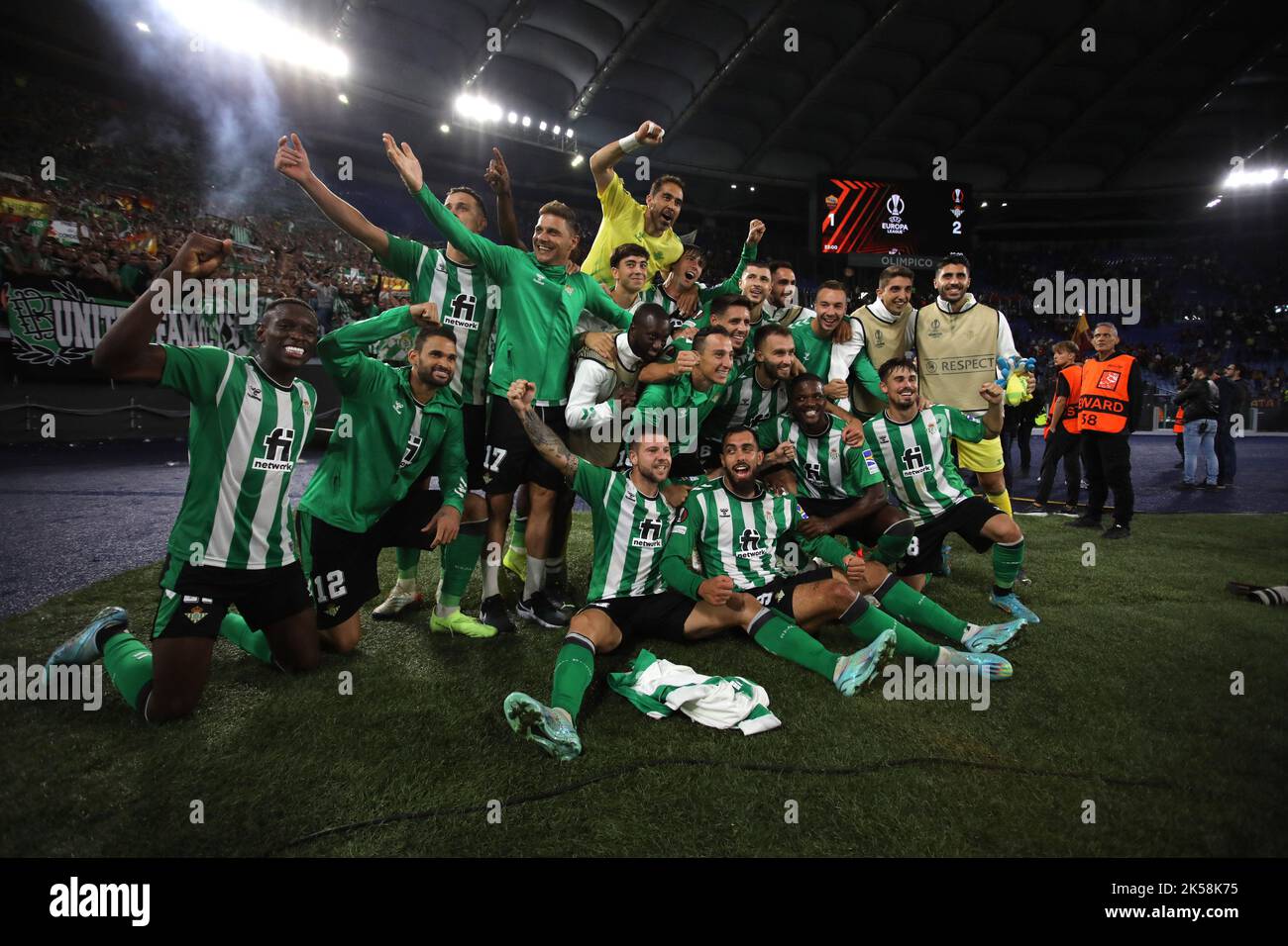 Real betis players and fans hi-res stock photography and images - Alamy