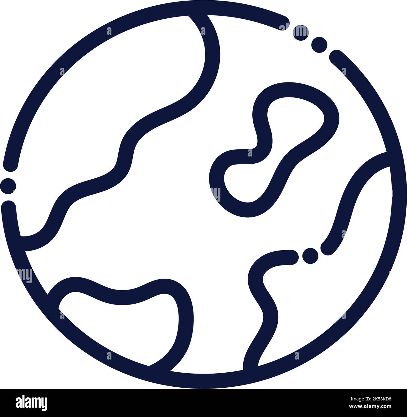 world planet earth isolated icon Stock Vector Image & Art - Alamy