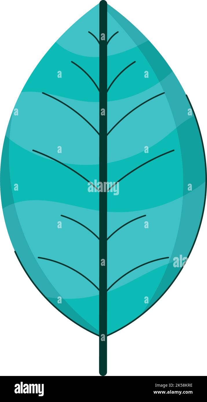 leaf plant nature foliage icon Stock Vector Image & Art - Alamy