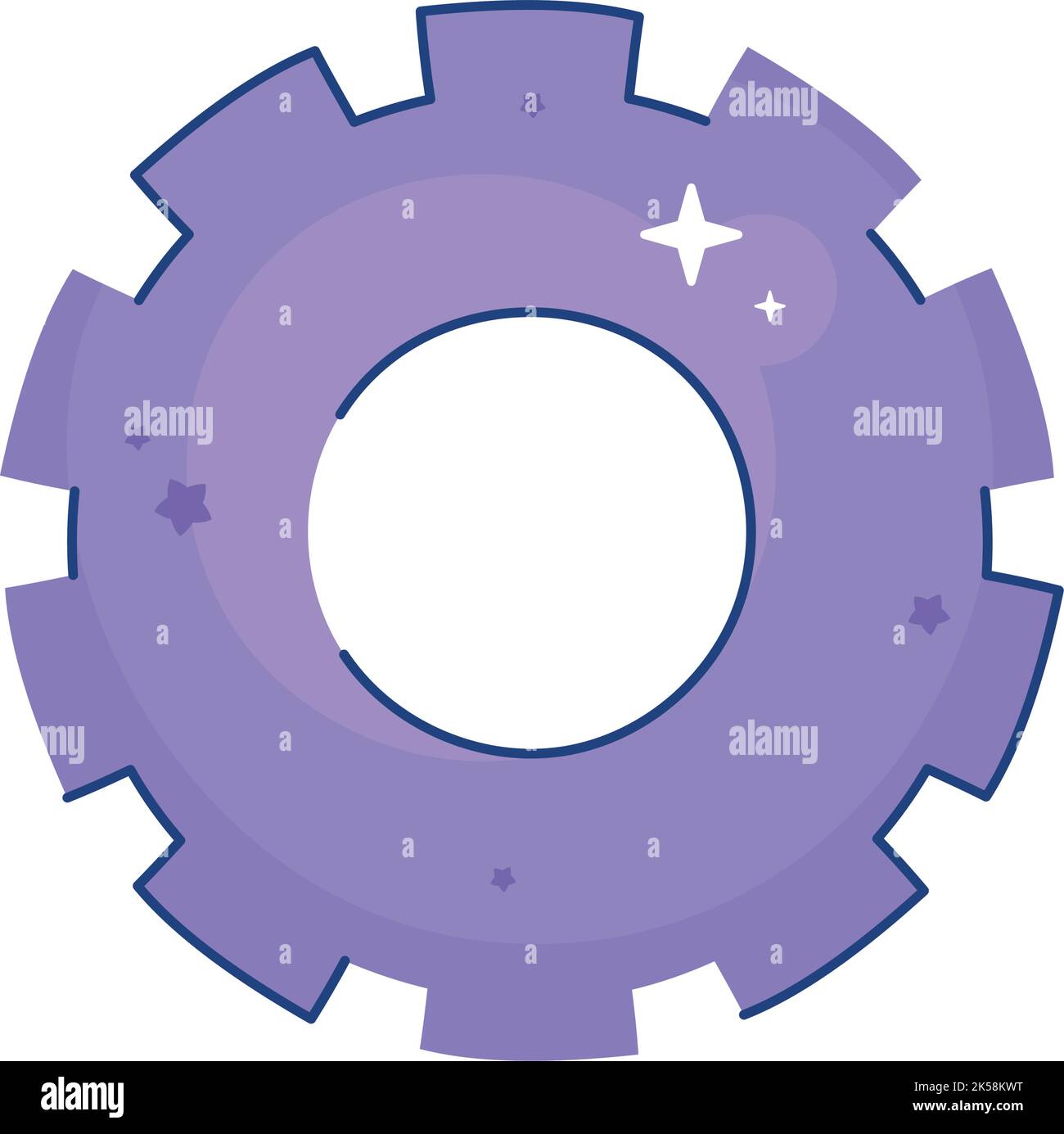 gear cog setting machine icon Stock Vector Image & Art - Alamy