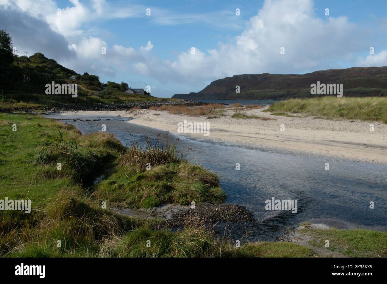 The southern end of Calgary Beach, Isle of Mull, Scotland, UK Stock ...