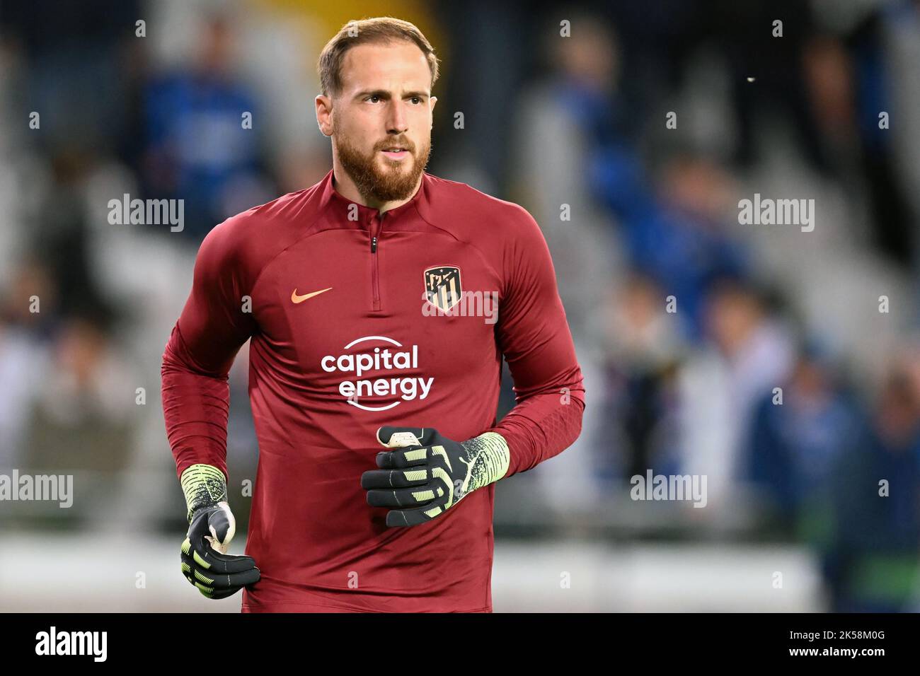 BRUGES - Club Atletico de Madrid goalkeeper Jan Oblak during the UEFA ...