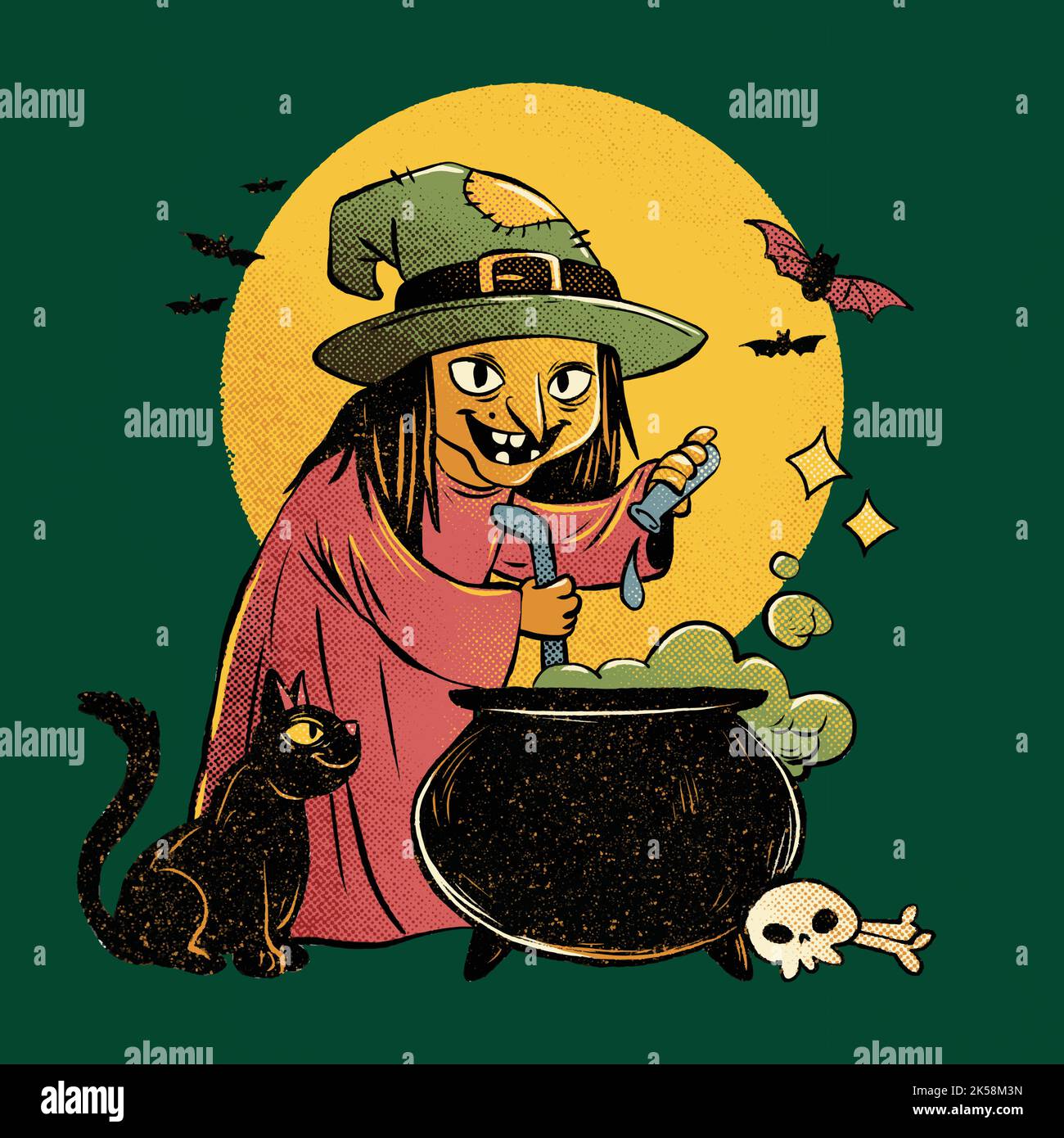 halloween hocus pocus vector design illustration Stock Vector Image ...