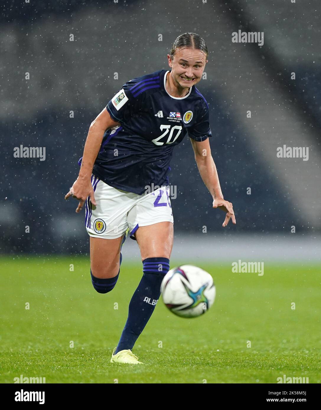 Scotland's Martha Thomas during the FIFA Women's World Cup match at ...
