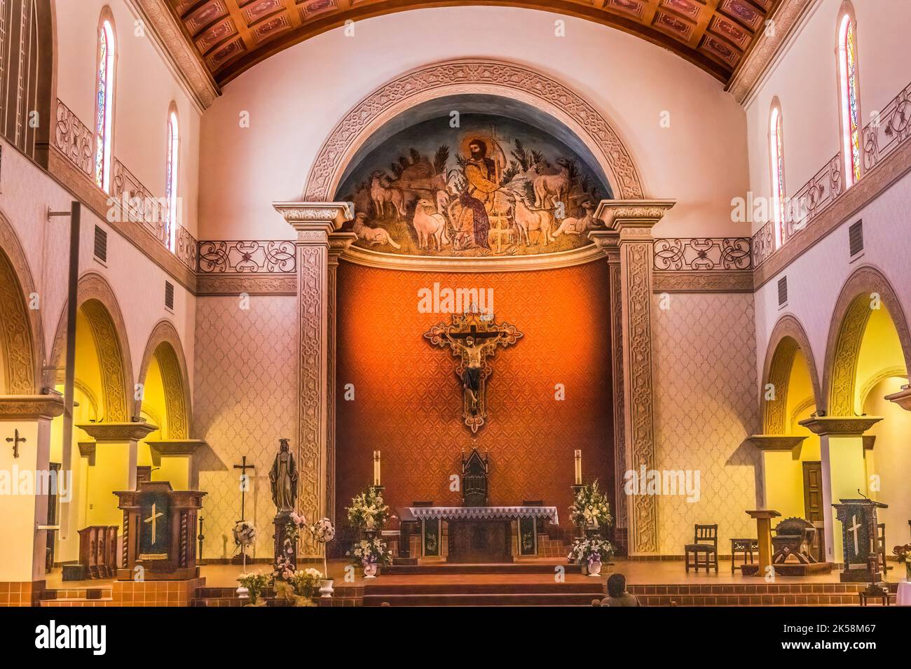 St Augustine Cathedral Catholic Church Basilica Tucson Arizona Founded ...