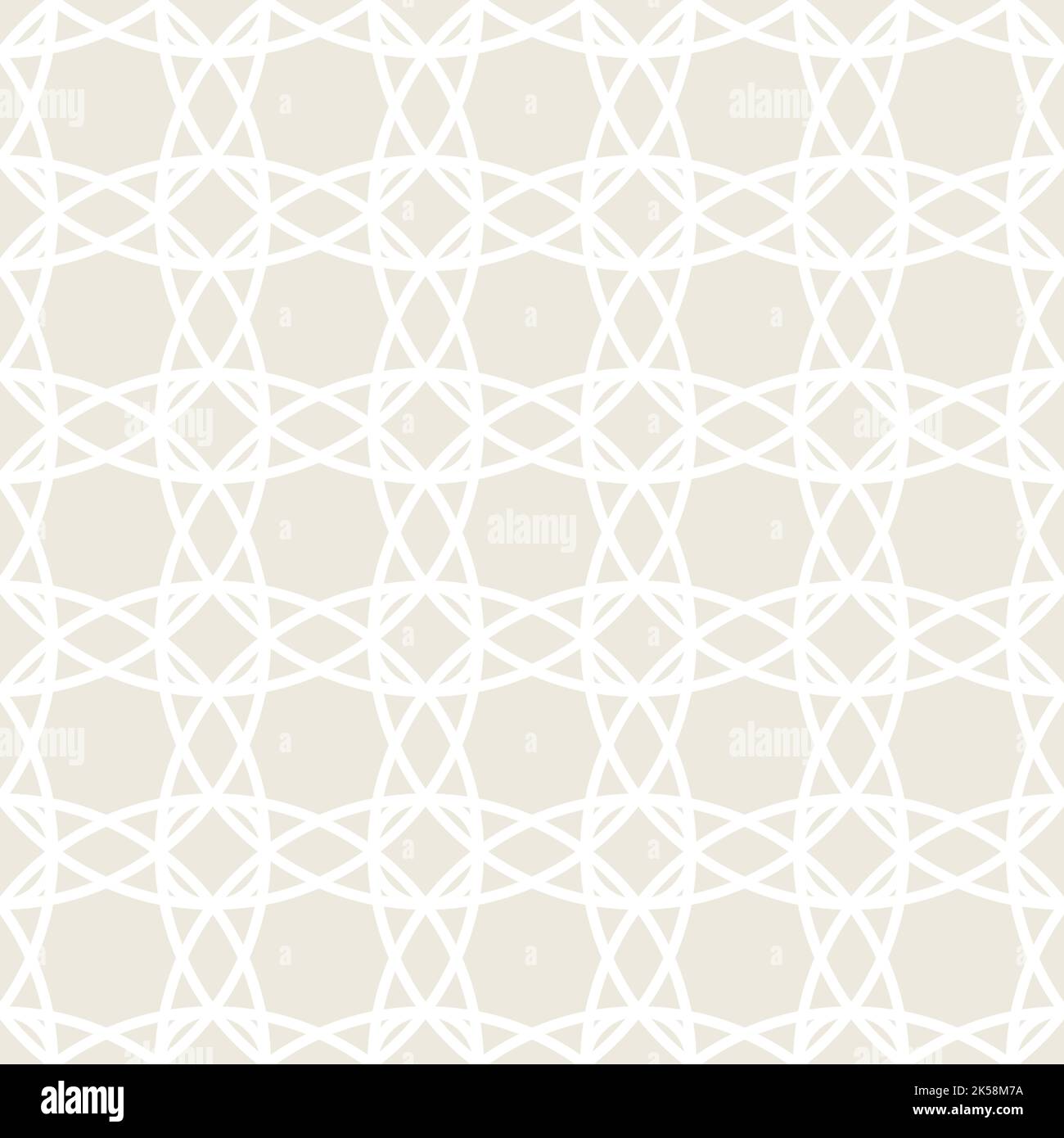 Seamless neutral geometrical pattern with round circle elements ...