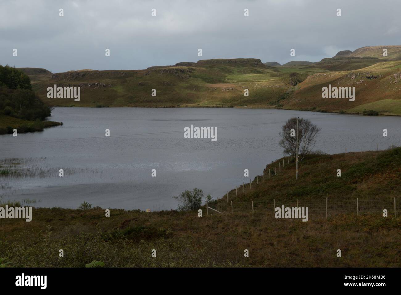The reservoir Loch an Torr, Isle of Mull, Scotland, UK Stock Photo - Alamy