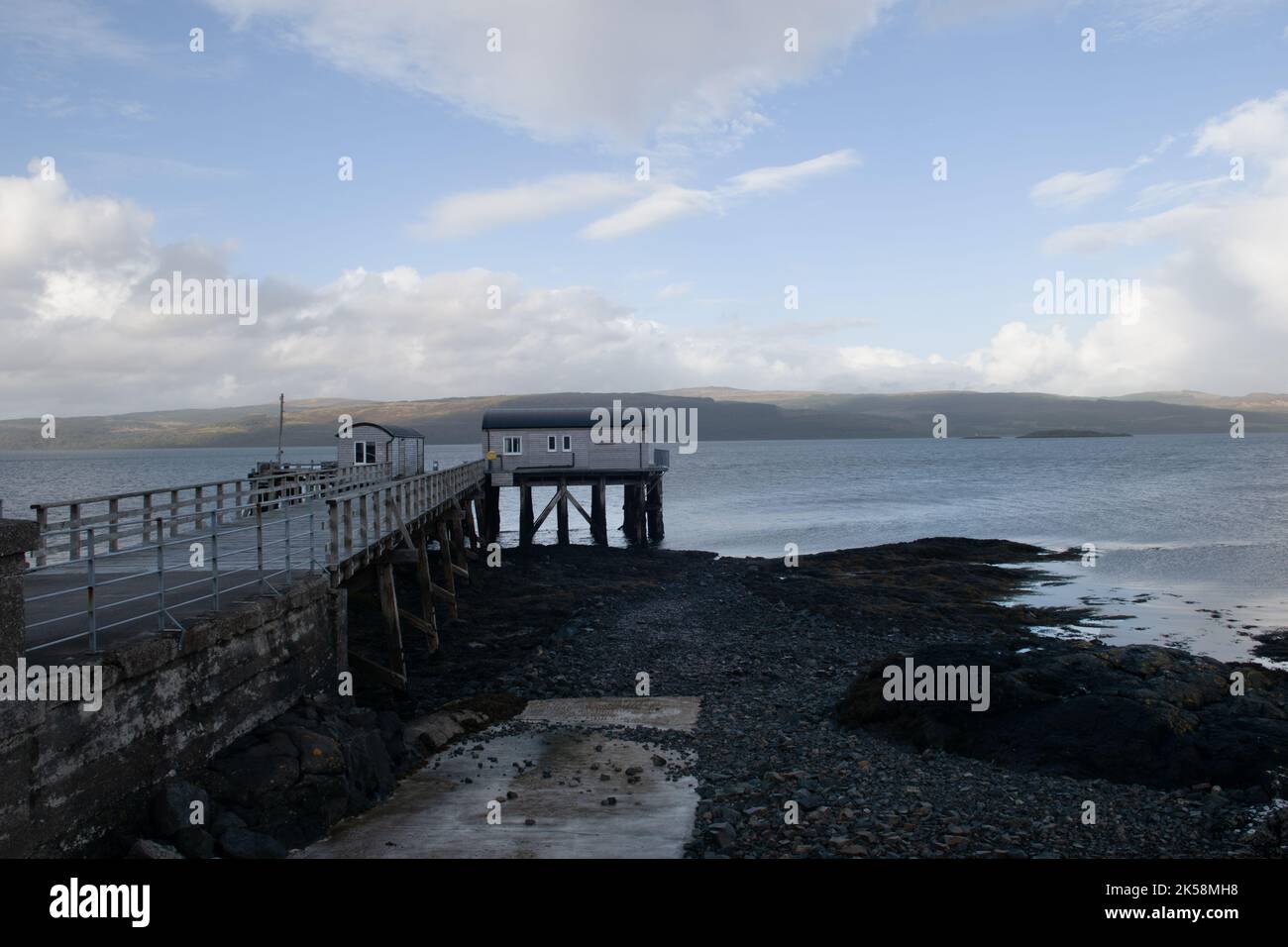 Salen Pier, Isle of Mull, Scotland, UK Stock Photo - Alamy Salen Pier, Isle of Mull, Scotland, UK Stock Photo - Alamy