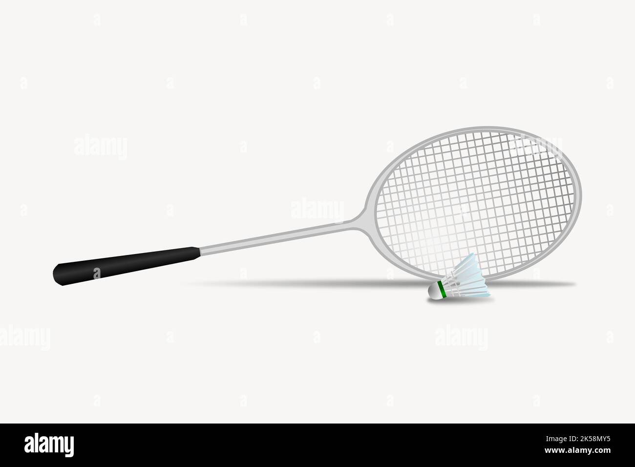 Badminton sports clipart, illustration vector Stock Vector Image & Art ...