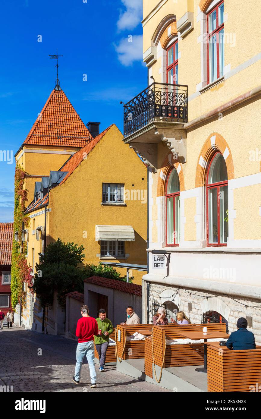 Old Town, Visby City, Gotland, Sweden Stock Photo - Alamy