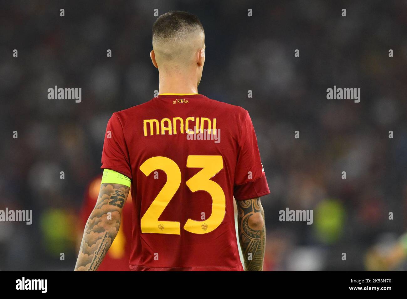 Gianluca Mancini of A.S. Roma during the third day of UEFA Europa ...