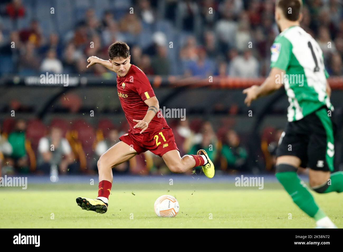 Rome, Italy. 06th Oct, 2022. Rome, Italy, October 6, 2022. Paulo Dybala ...