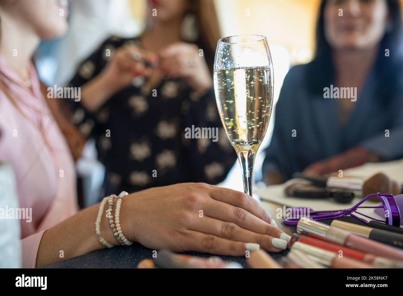 Getting ready champagne hi-res stock photography and images - Alamy