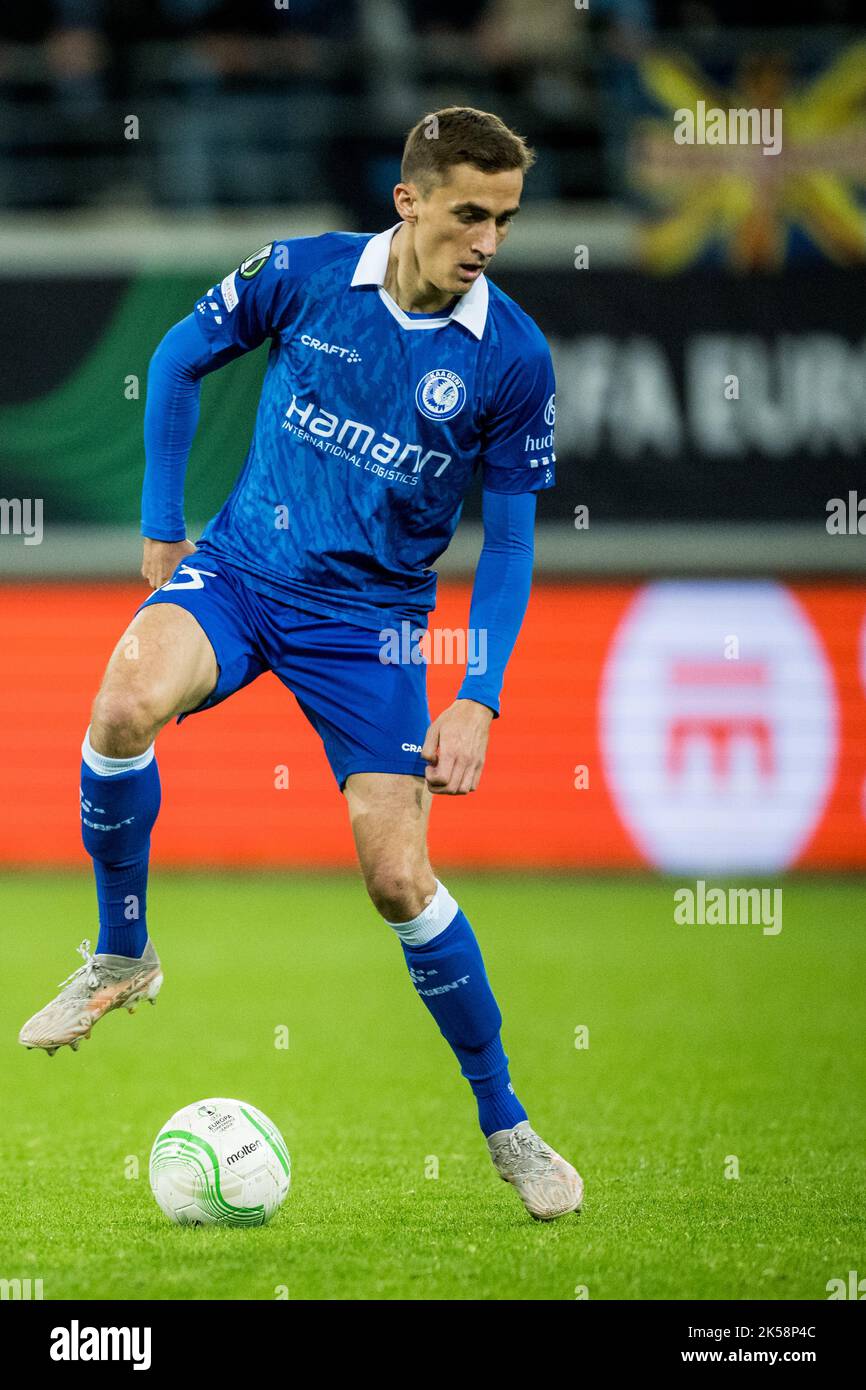 Gent, Belgium, 06/10/2022, Gent's Julien De Sart pictured in action ...