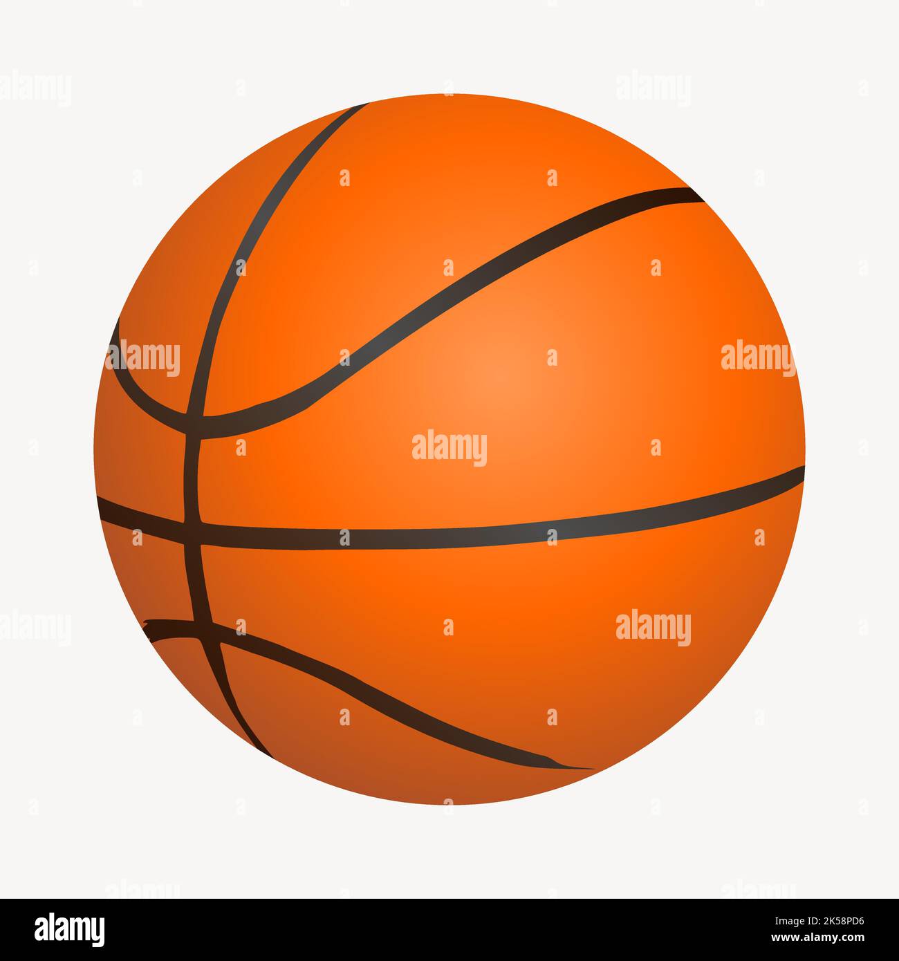 Basketball sports clipart, illustration vector Stock Vector Image & Art ...